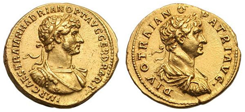 Hadrian coins - ANCIENT ROMAN COIN - OFFICIAL WEBSITE